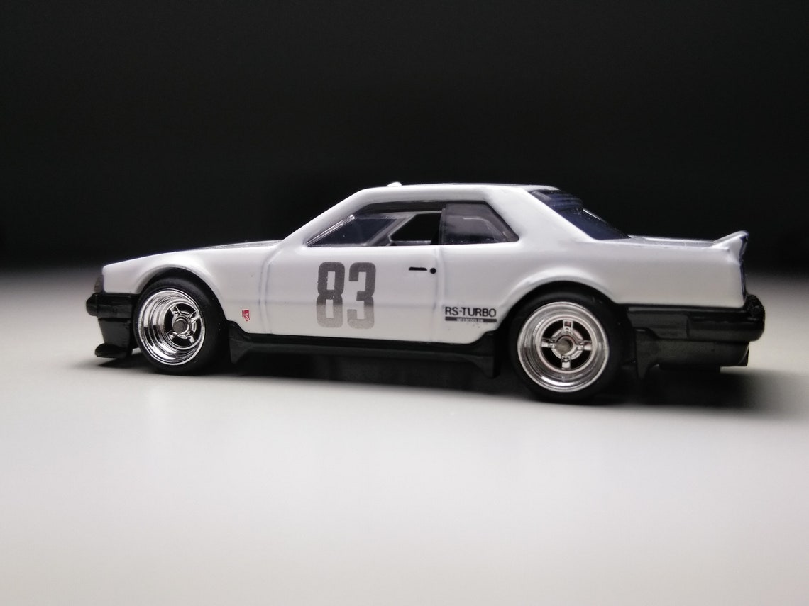 Nissan Skyline R30 Hot Wheels custom Real Rubber Wheels - Etsy