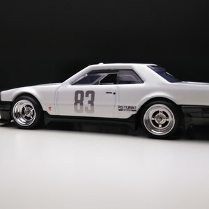 Nissan Skyline R30 Hot Wheels custom Real Rubber Wheels - Etsy