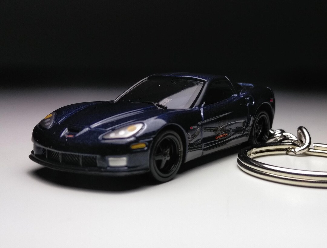Corvette Z06 Keychain - Etsy