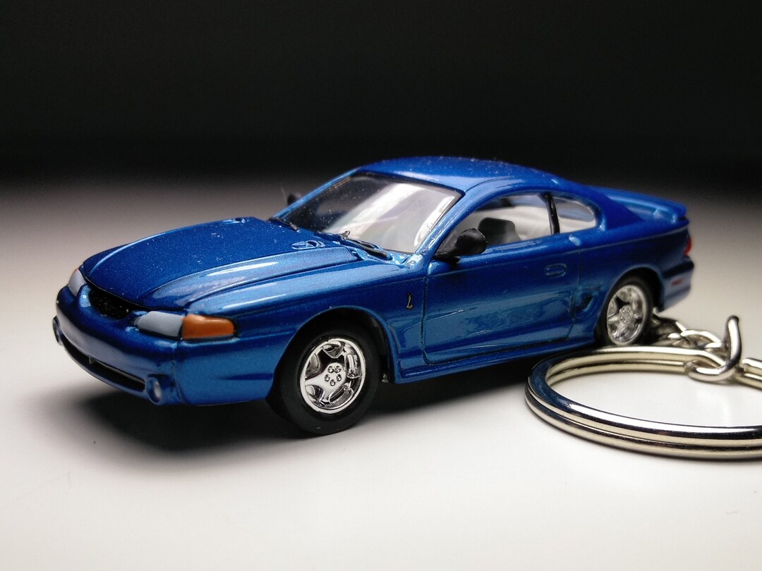 Ford Mustang Cobra Keychain - Etsy