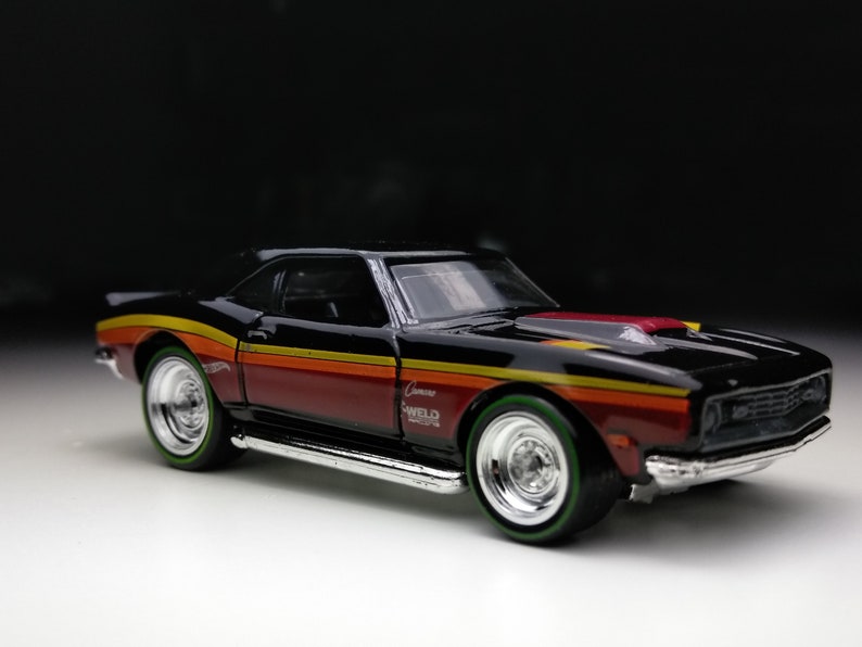 Hot Wheels 68 Cup Camaro Edición Limitada Personalizado Con Etsy