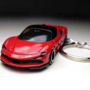 Ferrari SF90 Keychain - Etsy