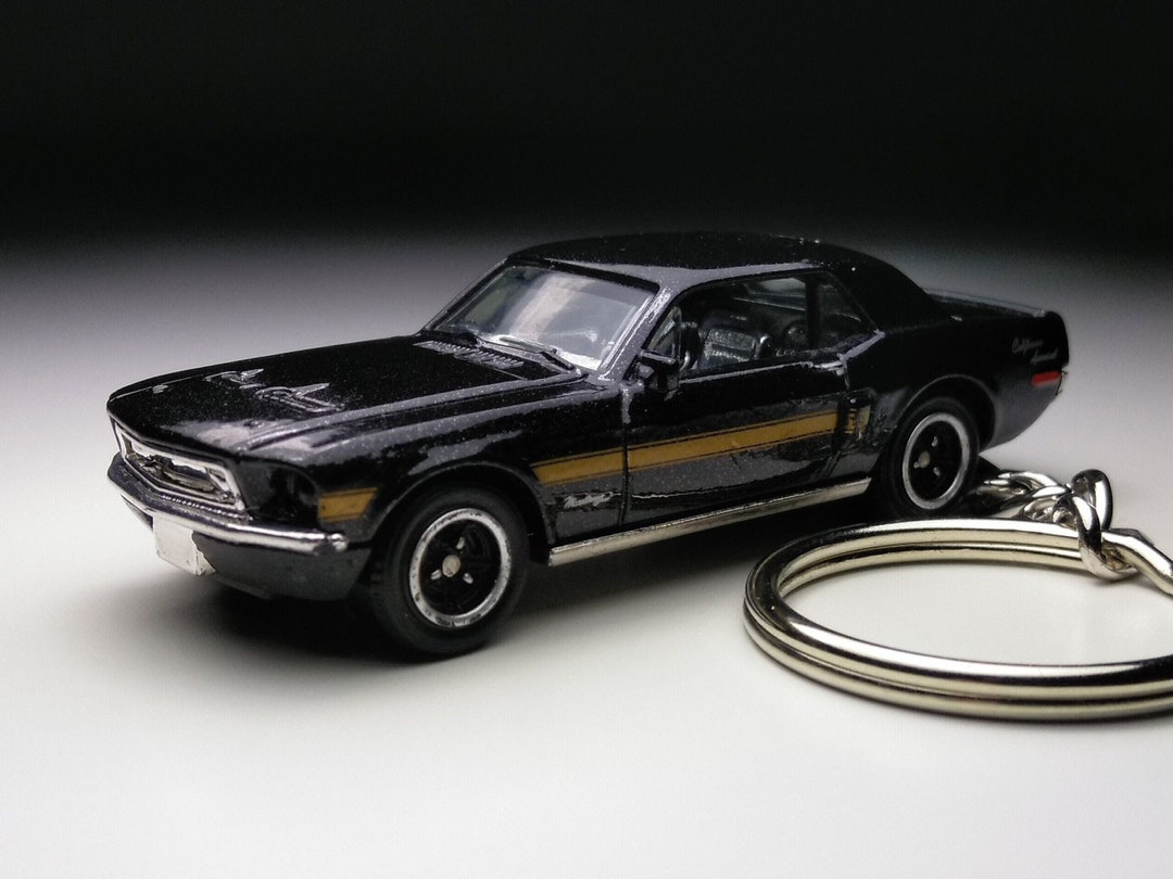 1968 Ford Mustang Matchbox Keychain - Etsy