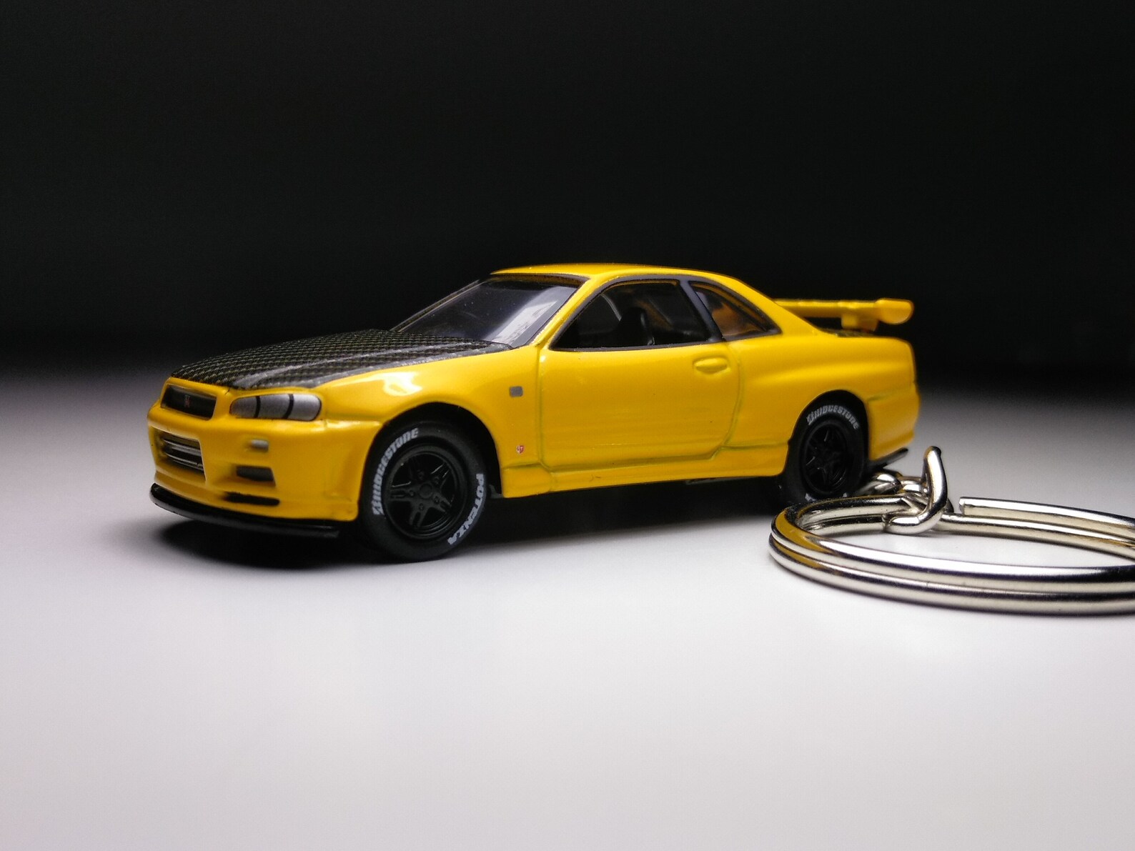 Nissan Skyline GTR R34 Keychain - Etsy