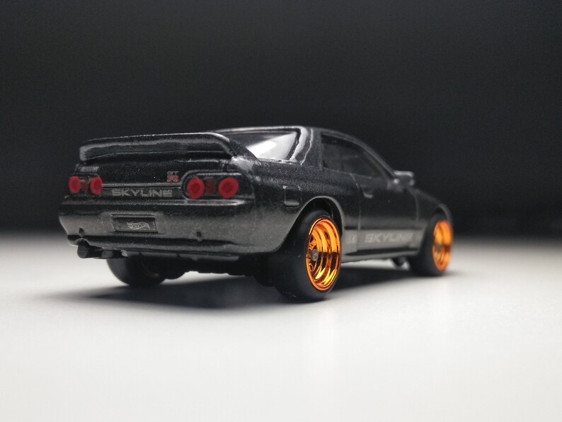 Nissan Skyline R32 Hot Wheels custom Real Rubber Tires - Etsy