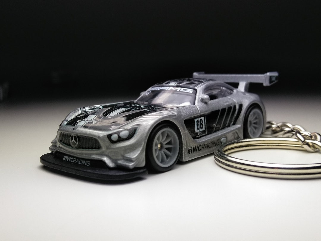 Mercedes AMG GT3 Hot Wheels Keychain - Etsy