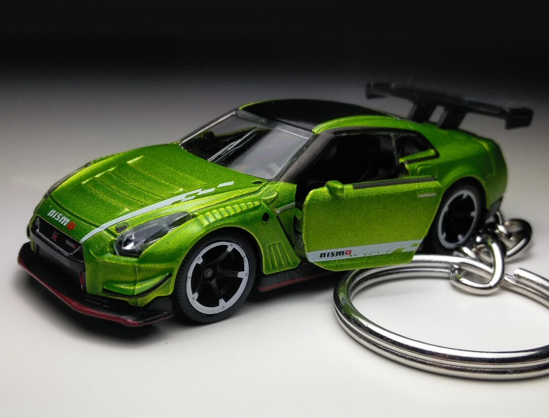 Nissan GT-R R35 Keychain - Etsy