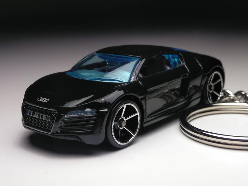 Audi R8 Hot Wheels Keychain - Etsy