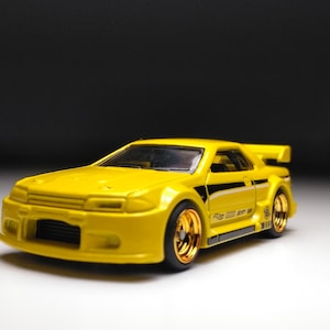 Nissan Skyline GTR R32 Hot Wheels (custom Real Rubber Tires) - Etsy