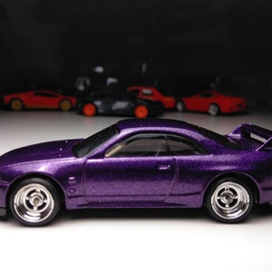 Nissan Skyline GT-R R33 Hot Wheels (custom Real Rubber Tires) - Etsy