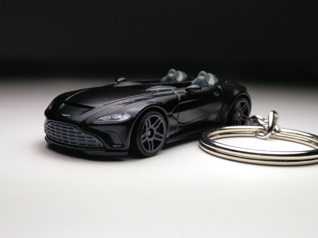 Aston Martin V12 Roadster Hot Wheels Keychain - Etsy