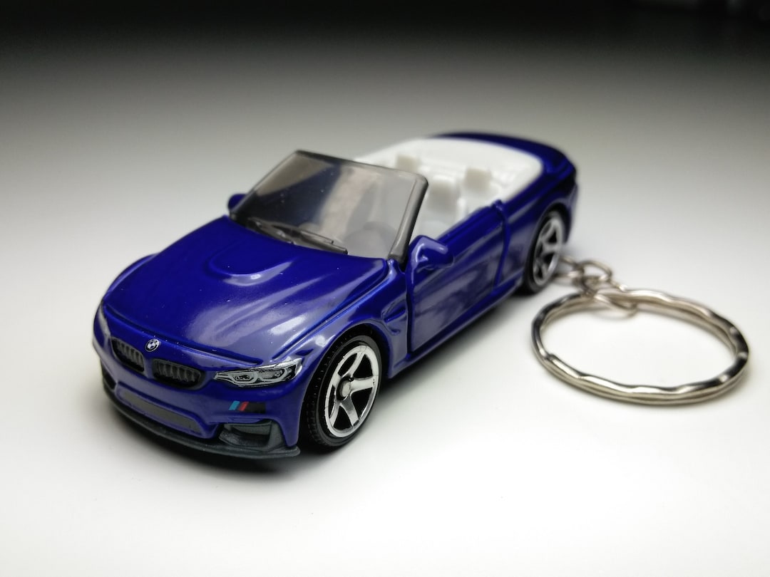BMW M4 Convertible Matchbox Keychain - Etsy