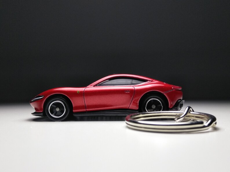 Ferrari Roma Keychain - Etsy