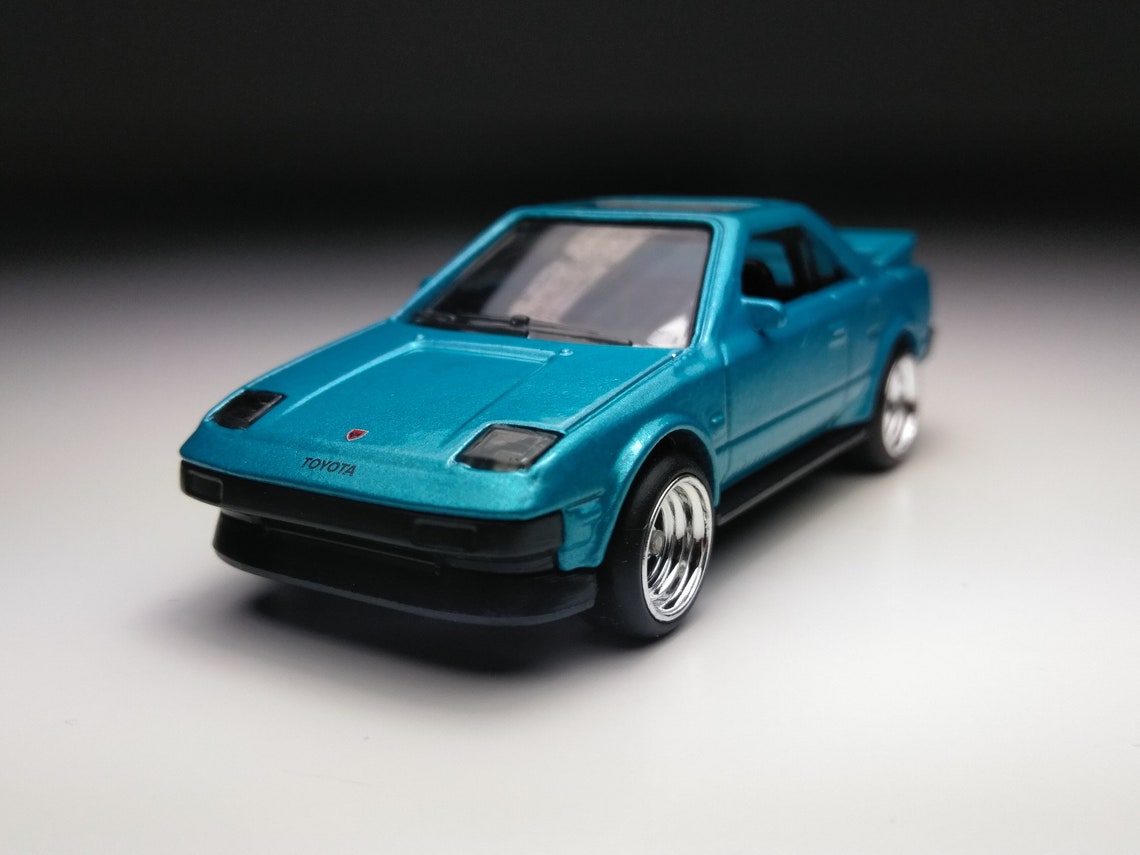 Toyota MR2 Matchbox custom Real Rubber Tires - Etsy