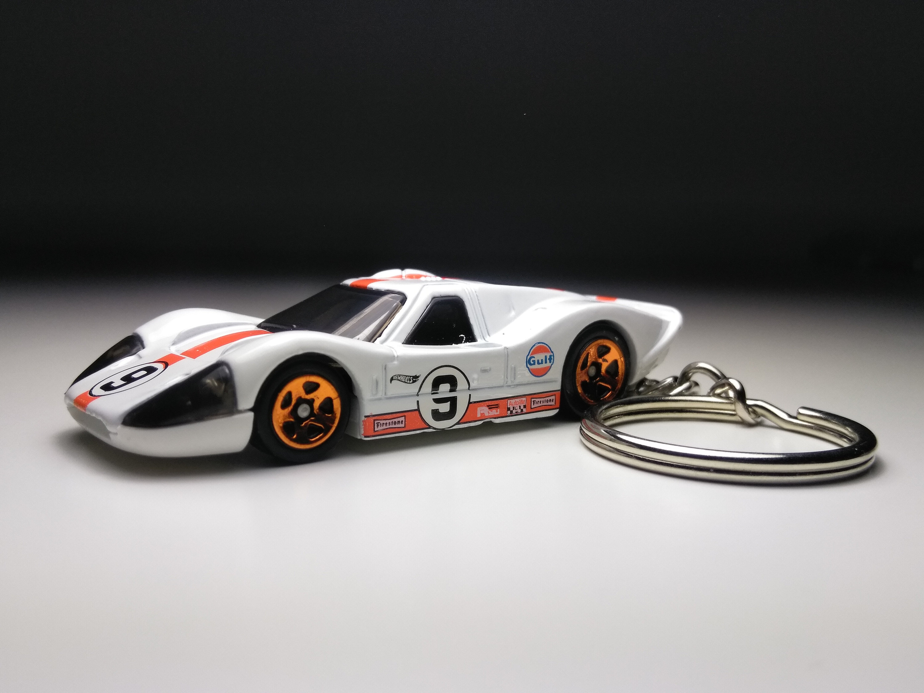 Ford GT40 MKIV Hot Wheels Keychain - Etsy