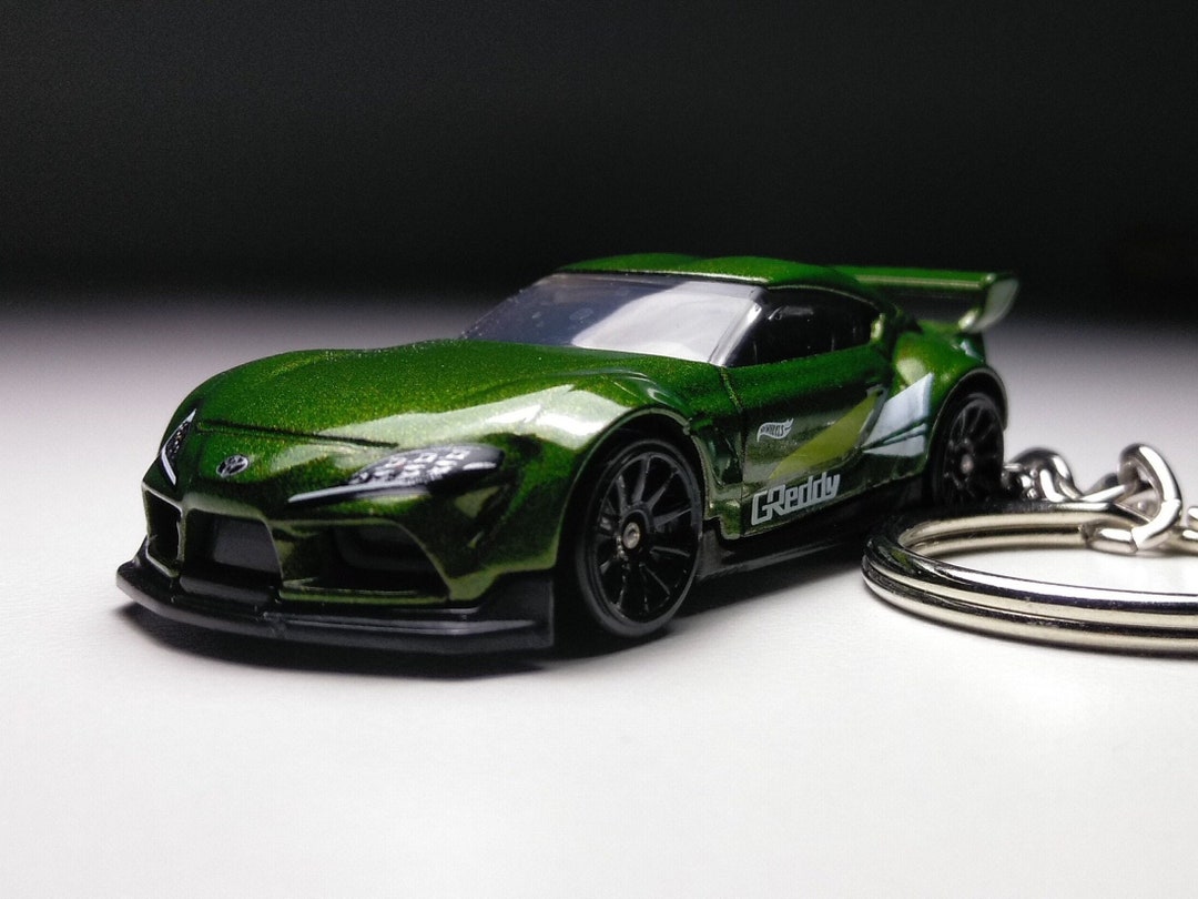 Toyota Supra Hot Wheels Keychain - Etsy