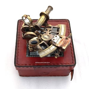 Antique Maritime Nautical Sextant Vintage Marine Astrolabe Ship's ...
