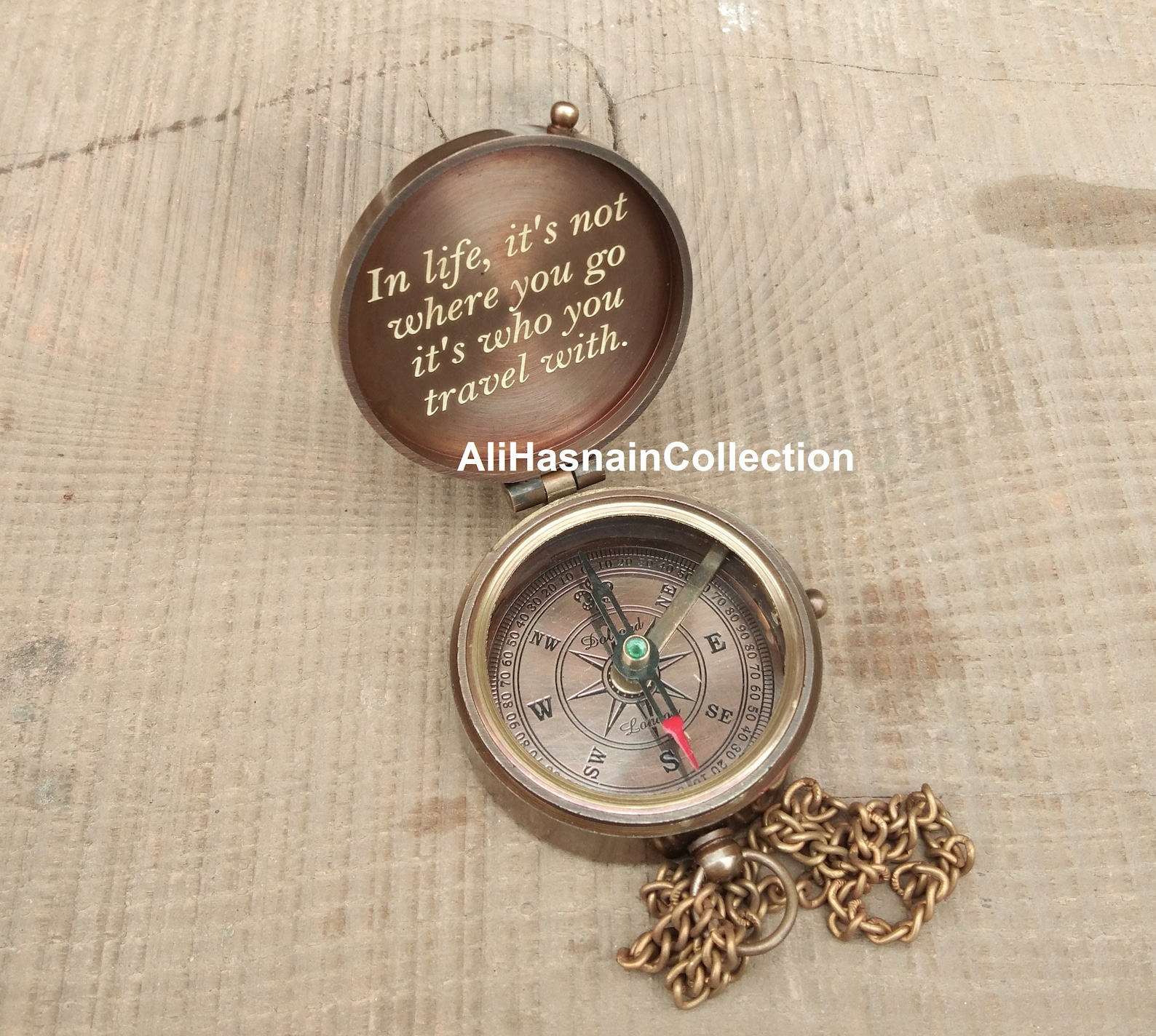 To My Son Personalized Compass, My Son, Son From Dad, Gift for Son ...