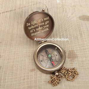 To My Son Personalized Compass, My Son, Son From Dad, Gift for Son ...