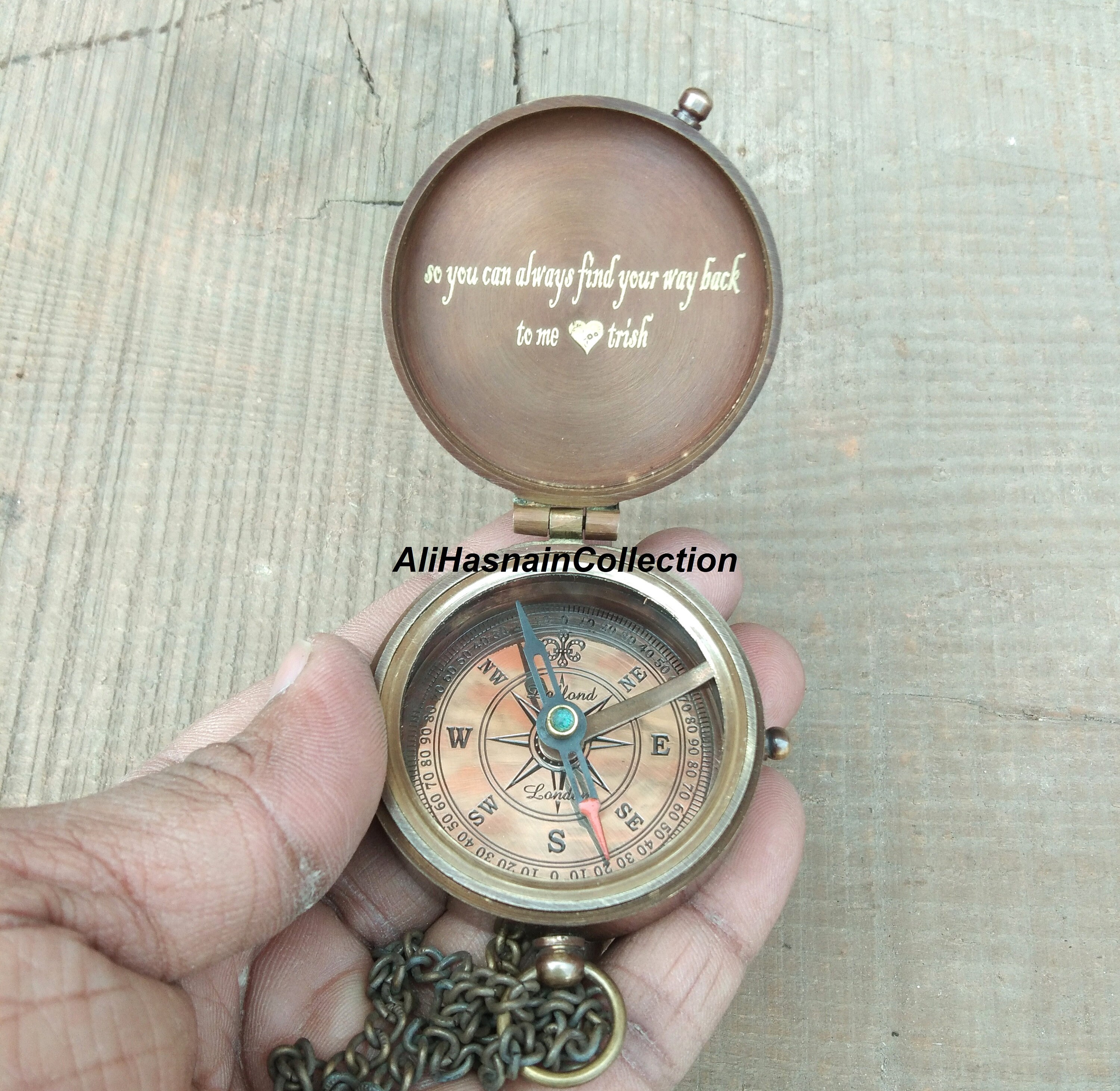 United States Navy Personalized Compass, Engraved Compass, Marine Corps ...