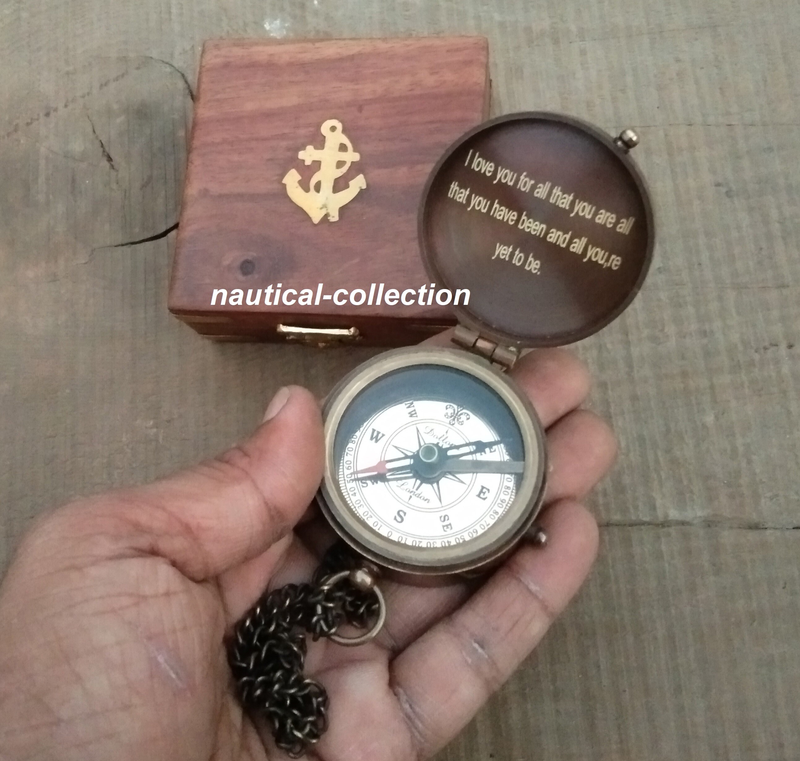United States Navy Personalized Compass, Engraved Compass, Marine Corps ...