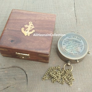 To My Son Personalized Compass, My Son, Son From Dad, Gift for Son ...
