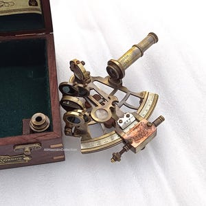 Antique Maritime Nautical Sextant Vintage Marine Astrolabe Ship's ...