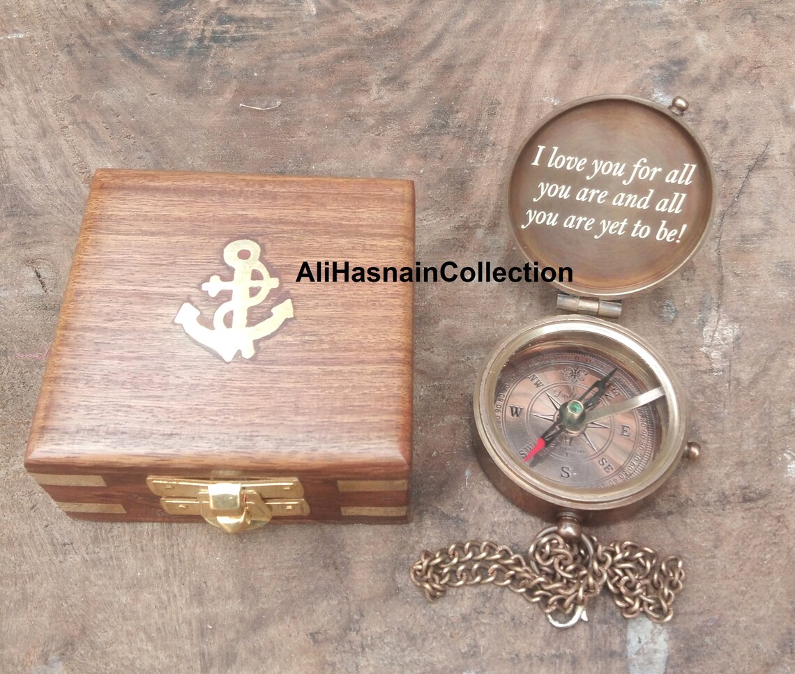 To My Son Personalized Compass, My Son, Son From Dad, Gift for Son ...