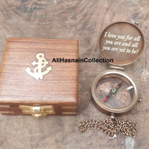 To My Son Personalized Compass, My Son, Son From Dad, Gift for Son ...