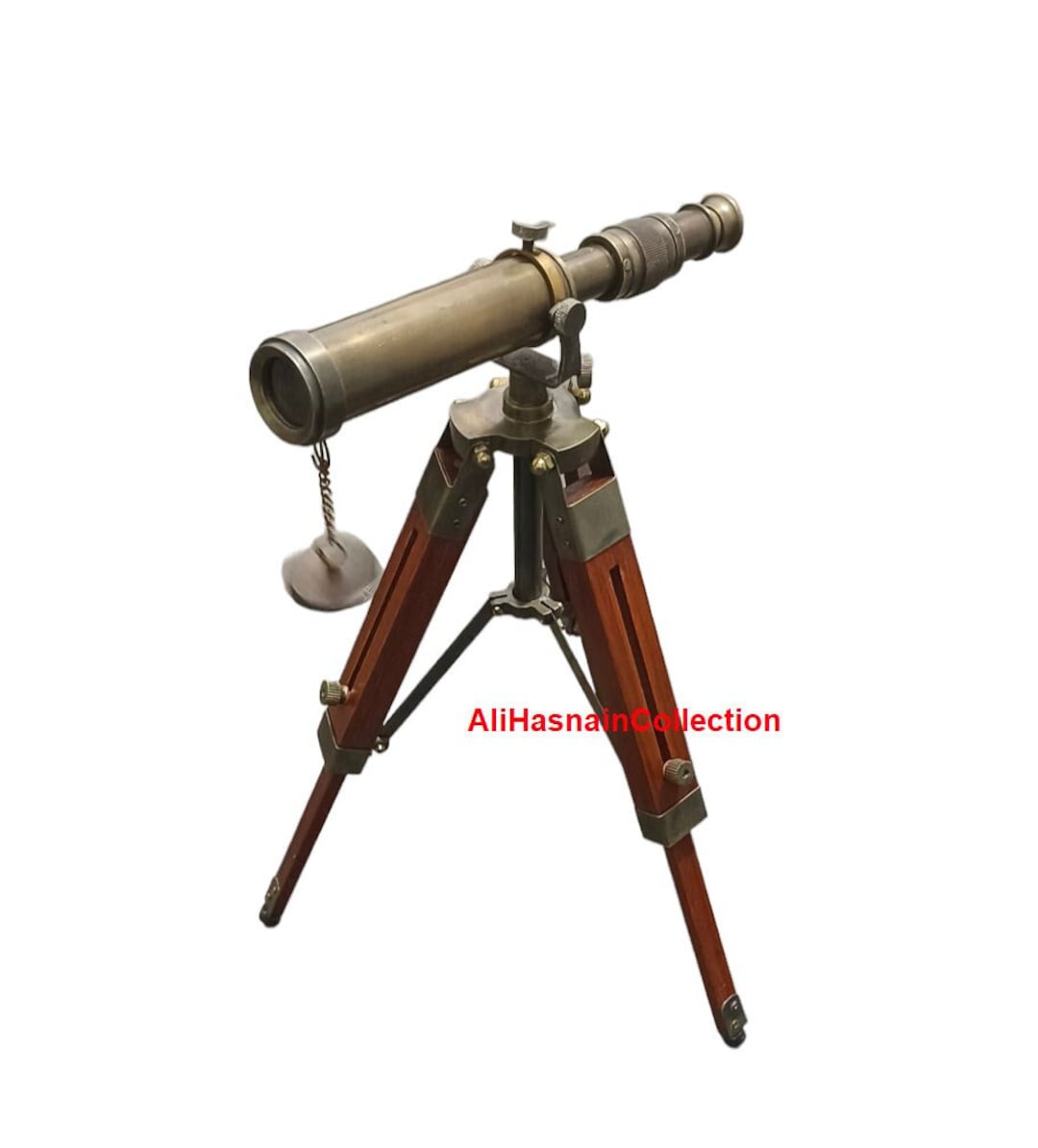 Personalized Antique Telescope, Engraved Telescope With Tripod ...