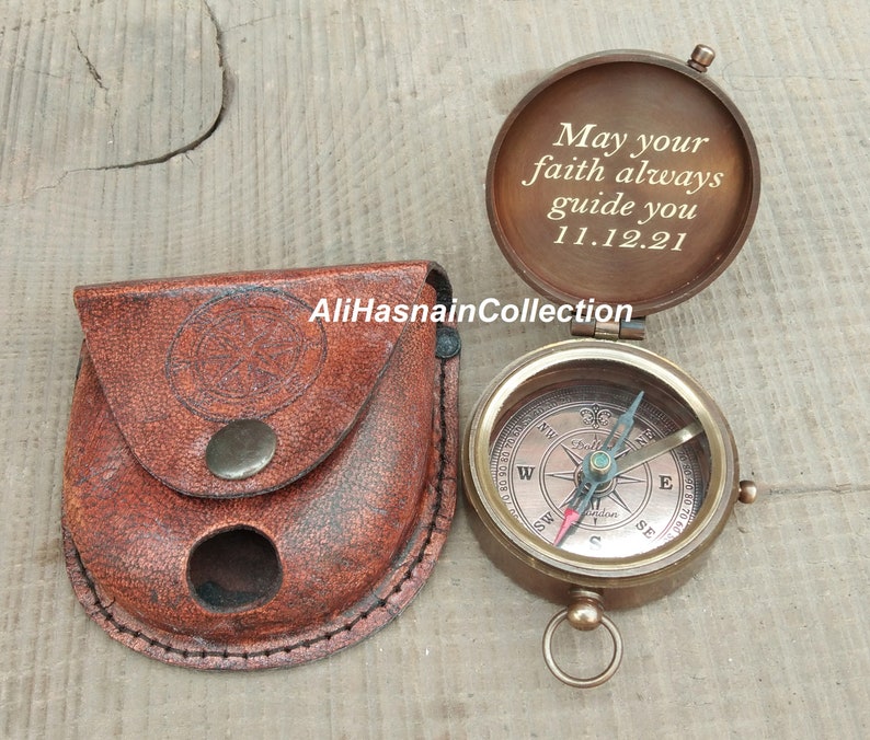 To My Son Personalized Compass, My Son, Son From Dad, Gift for Son ...