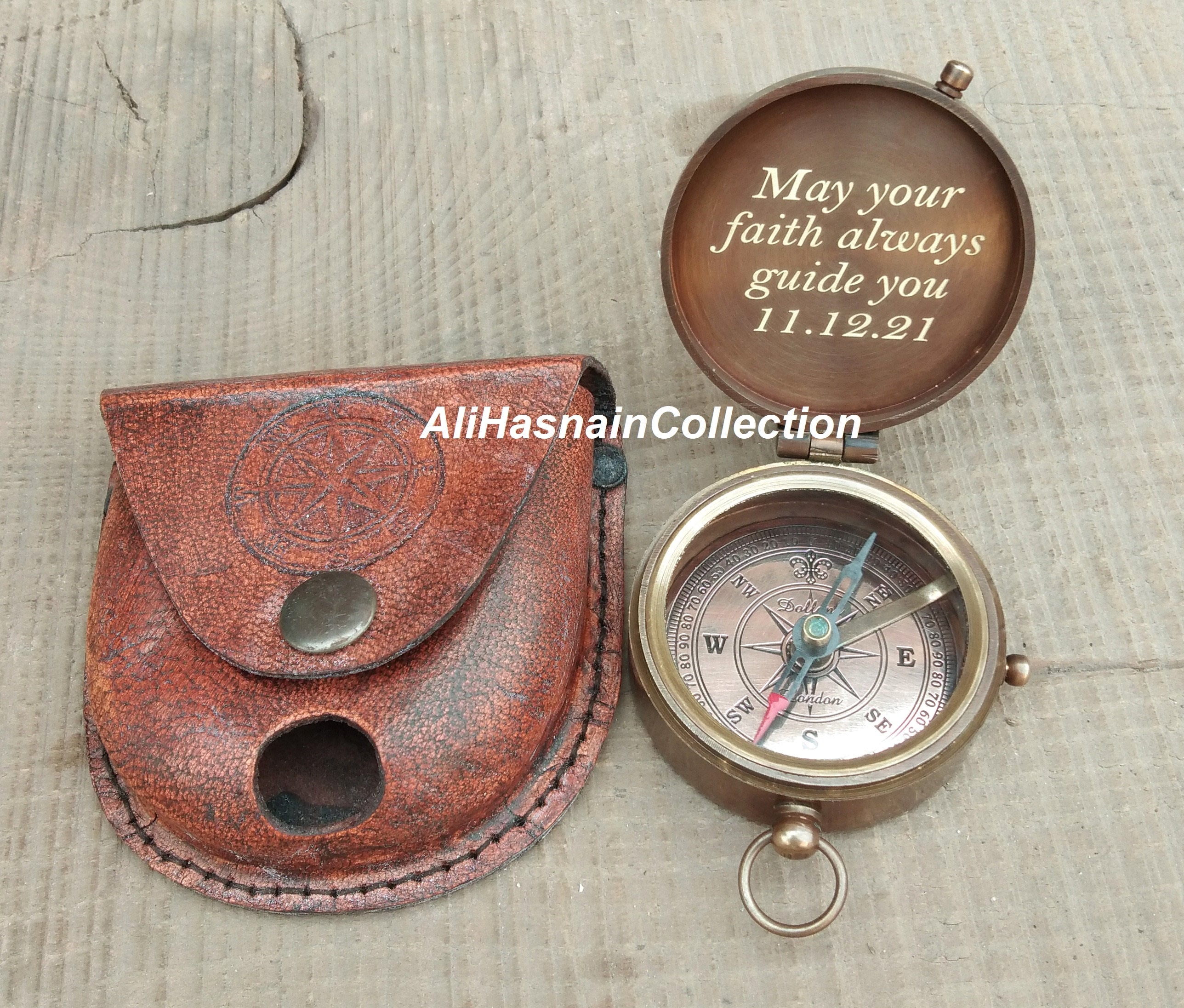 To My Son Personalized Compass, My Son, Son From Dad, Gift for Son ...