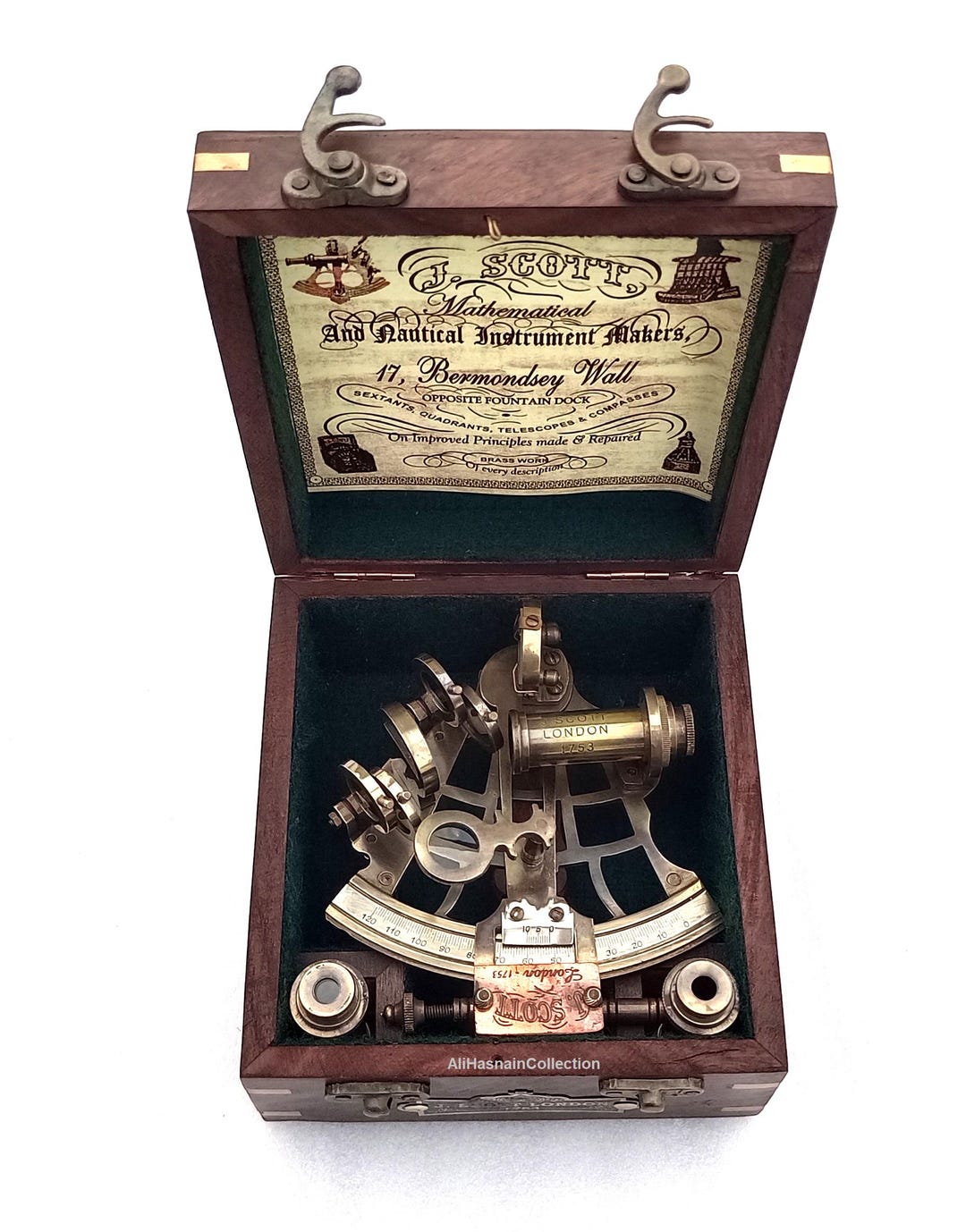 Antique Maritime Nautical Sextant Vintage Marine Astrolabe Ship's ...