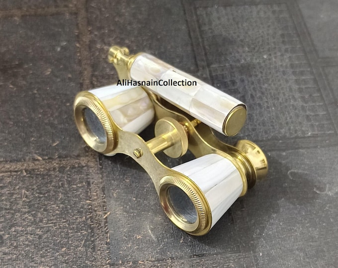 Egyptian Revival Antique Binoculars, Unmarked Vintage Optical Salvage ...
