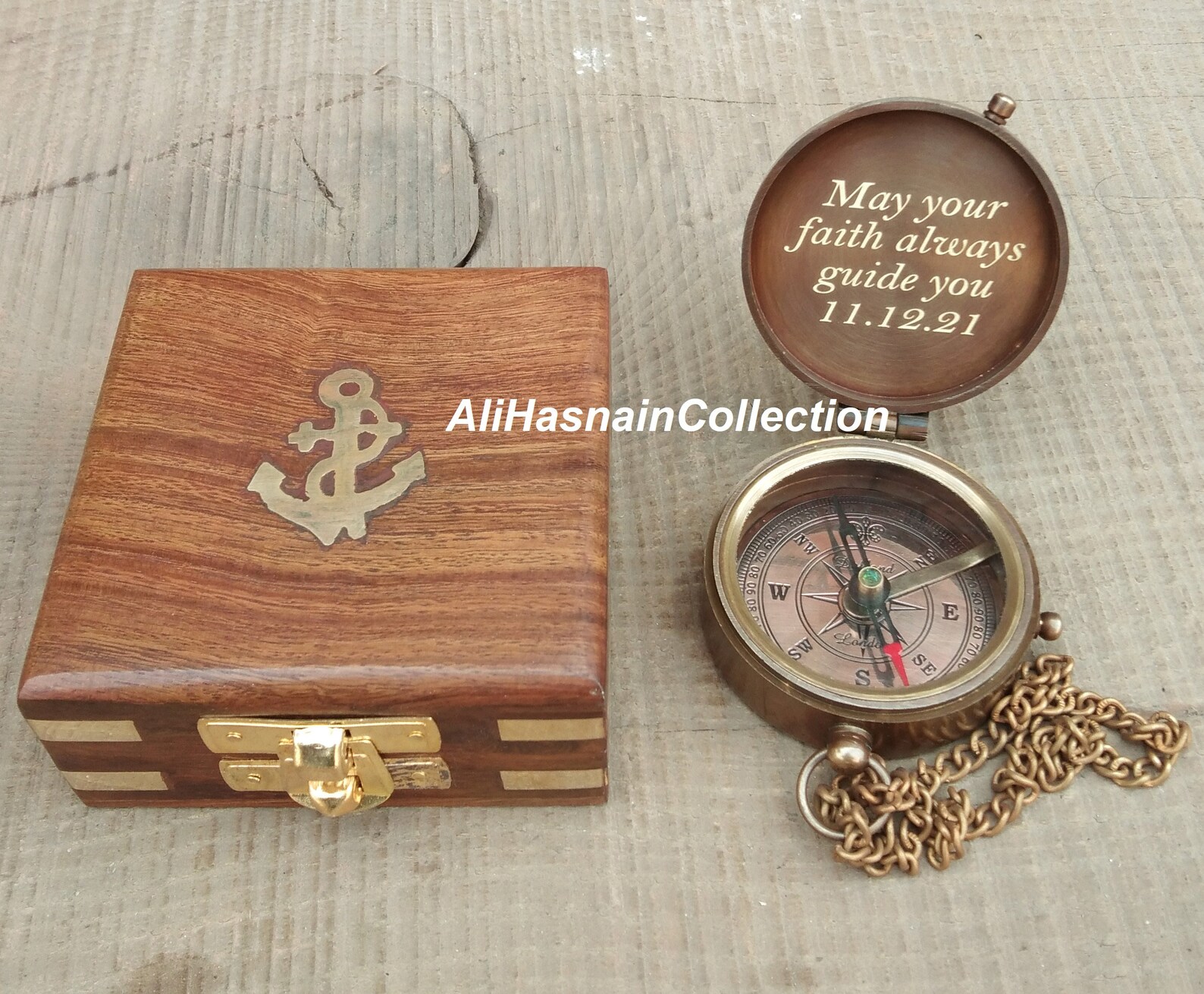 To My Son Personalized Compass, My Son, Son From Dad, Gift for Son ...