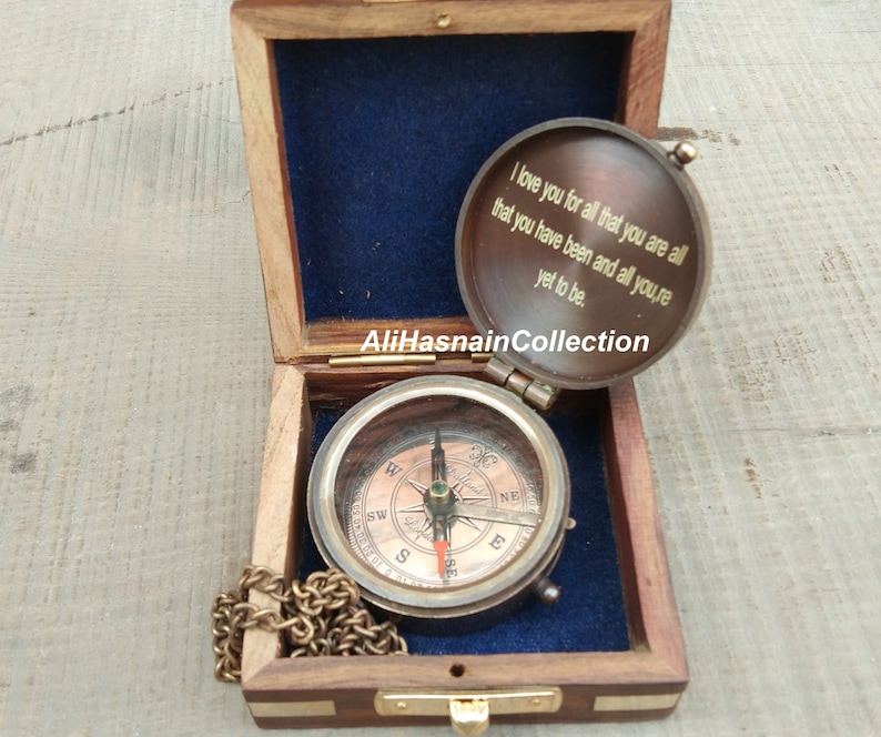 To My Daughter Personalized Compass, Mother Daughter Gift, Engraved ...