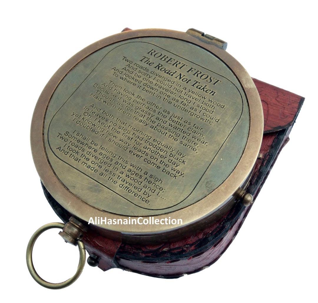 Personalized Poem Compass, Engraved Compass, Long Distance Gift ...