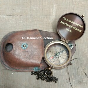 To My Daughter Personalized Compass, Mother Daughter Gift, Engraved ...