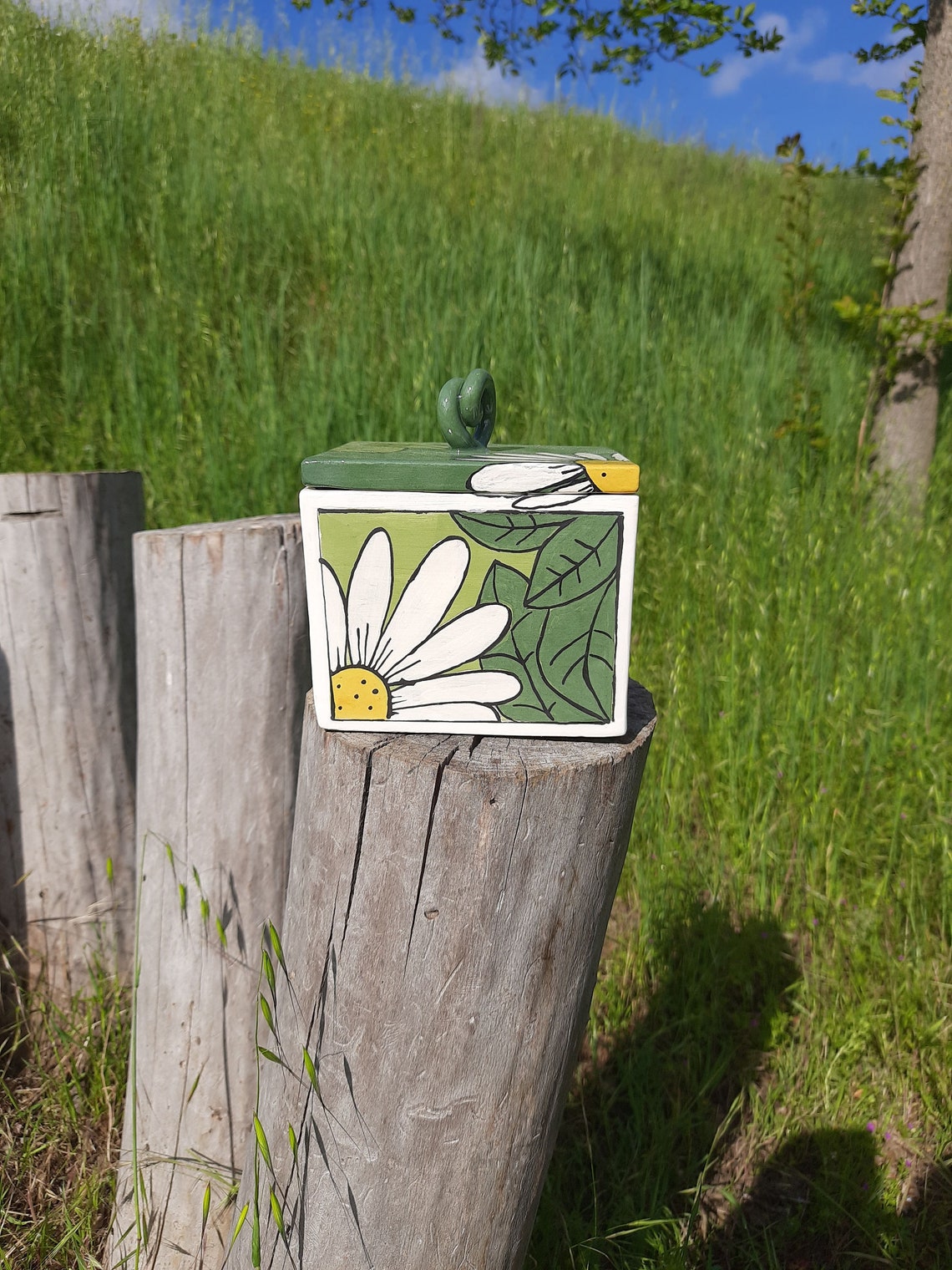 Hand Made Clay Box - Etsy