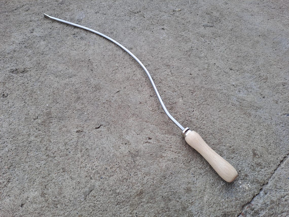 Flocking Irons / Saddle Fitting Tools - Sickle-shaped Flocker - Etsy