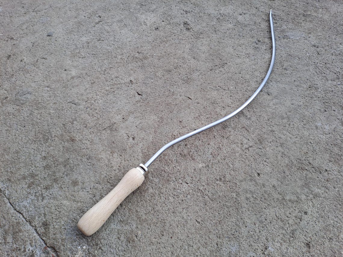 Flocking Irons / Saddle Fitting Tools - Sickle-shaped Flocker - Etsy