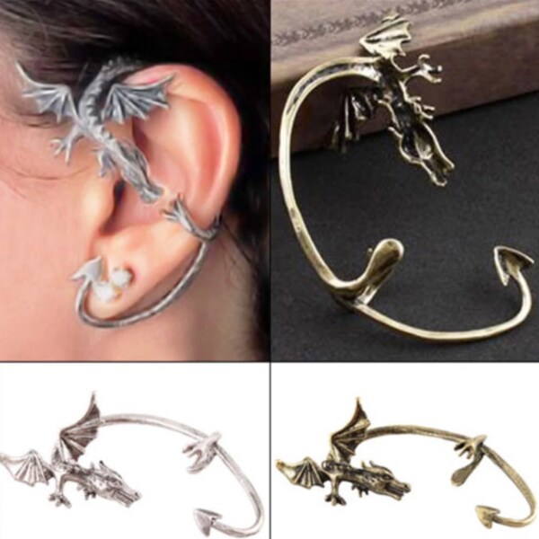 Dragon Ear Cuff - Etsy