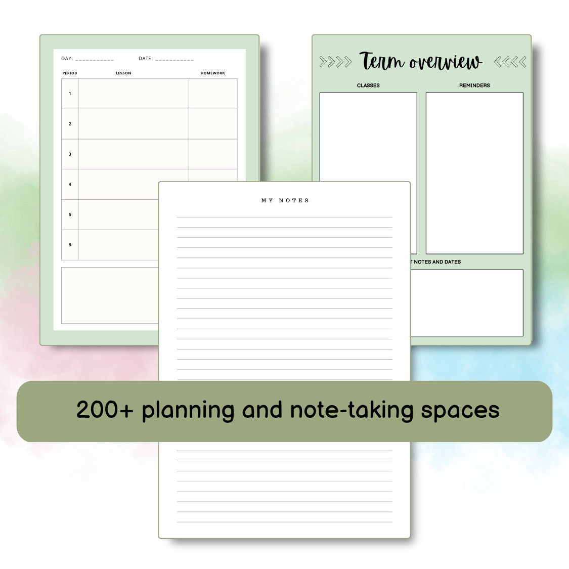 Australian Teacher Daily Planner 2024 VIC School Dates DIGITAL Diary ...