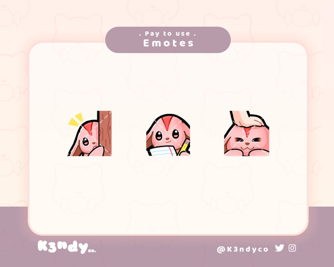 Twitch Emotes | Ruby Carbuncle 3-bundle | Final Fantasy FFXIV Twitch ...