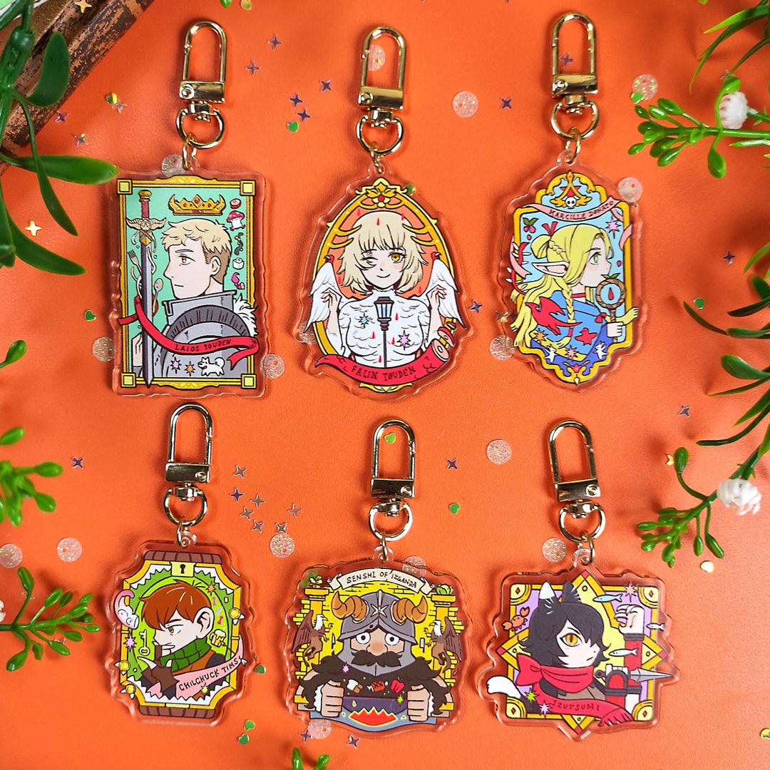 Keycharms - Laios / Falin / Marcille / Chilchuck / Senshi / Izutsumi ...