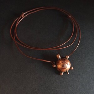 Copper Turtle Necklace, Rustic Jewelry, Patina Jewelry, Animal Pendant ...