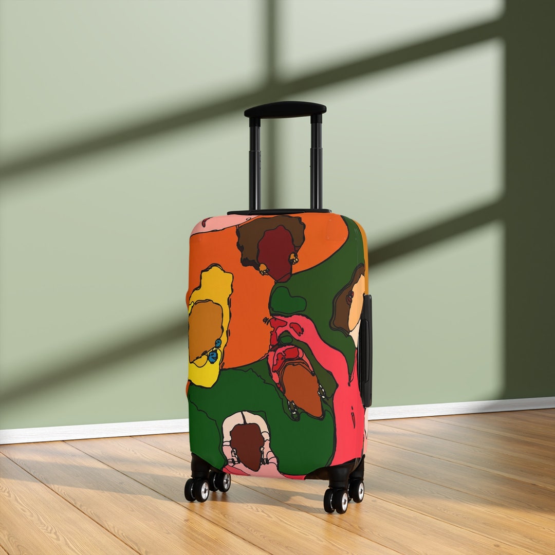Colorful Luggage Cover - Etsy