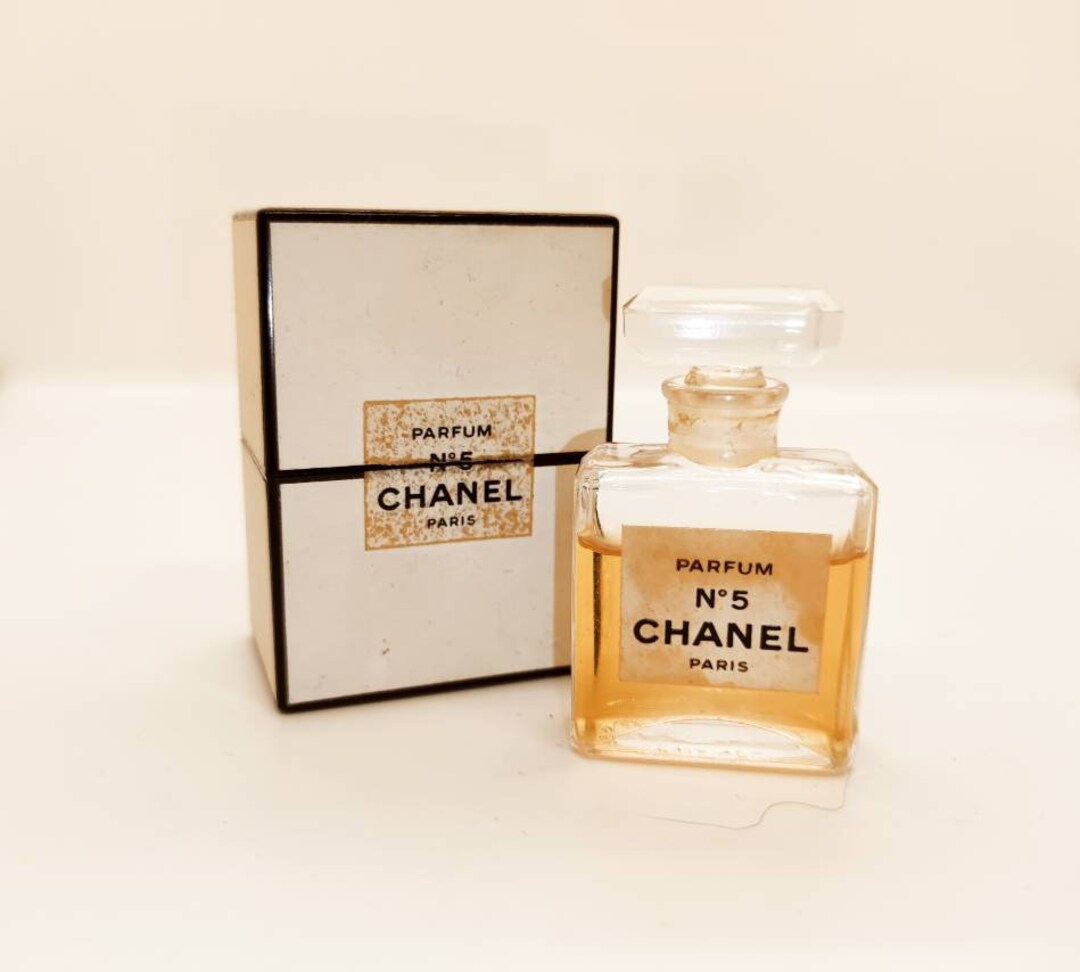 Chanel No5 Pure Perfume Extrait 7 Ml Vintage Perfume No5 - Etsy