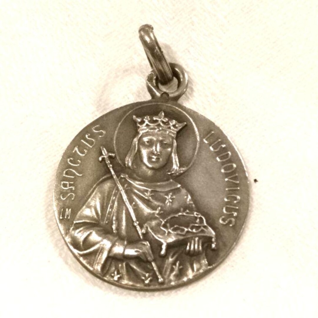 Antique Pilgrim Medal Sanctus Ludovicus Carthage Charm 1900s Pilgrim ...