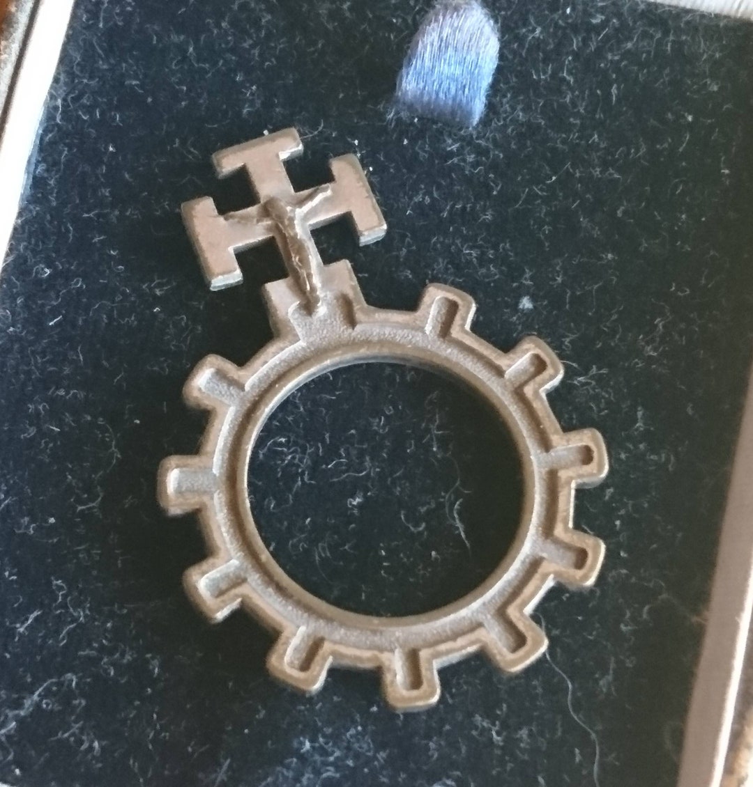Antique Nunring Prayer Ring 1900s Nuns Ring Prayer Ring Rosary Prayer ...